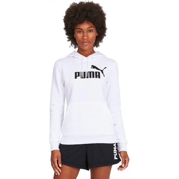 Puma | Tops | Puma Plus Size Essentials Logo Fleece Hoodie Size 2x New ...
